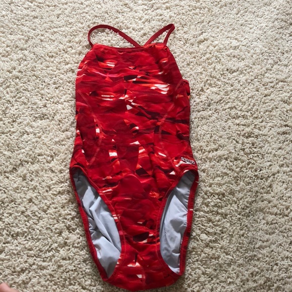 Speedo | Swim | Speedo Red Racer Power Meet Lzr | Poshmark